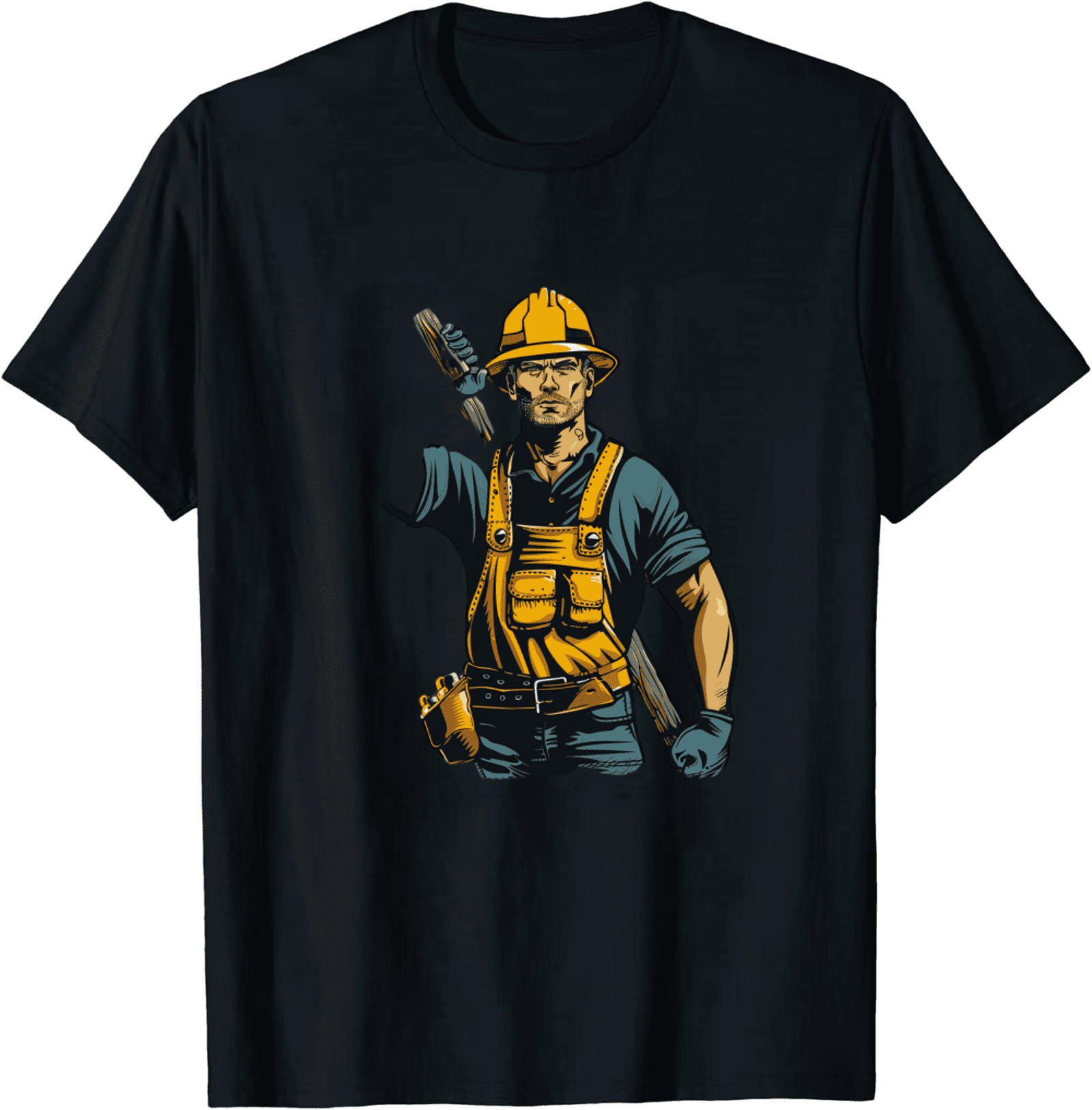 Built by Hard Work, Powered by Vision T-shirt - Walmart.com
