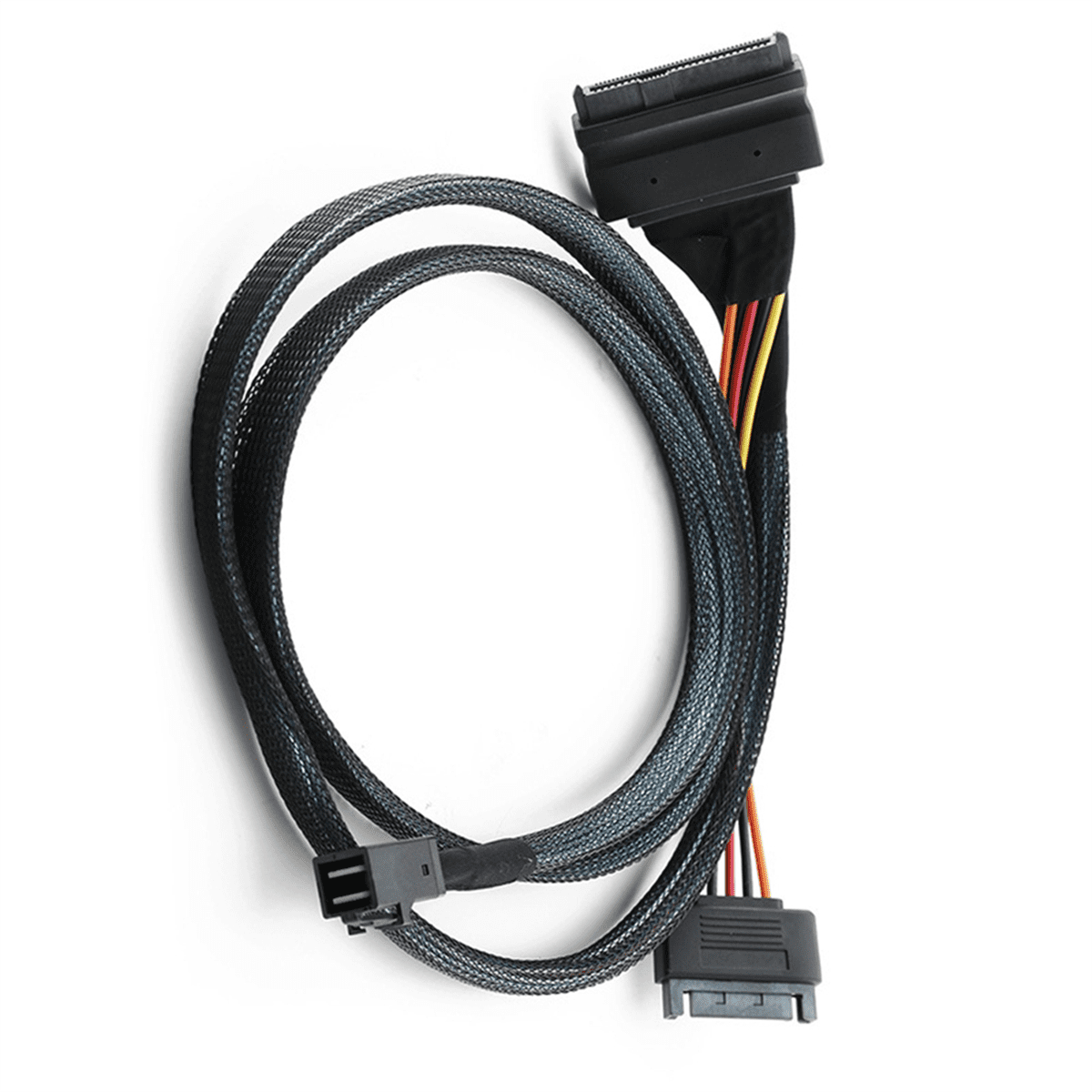 Built-in 12G Mini SAS HD to U.2 36P SFF-8643 SFF-8639 Cable 0.75M with ...