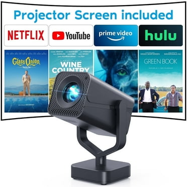 Crosstour WiFi Mini Projector P770, HD 720P, 200'' Screen for Outdoor ...