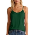 Built in Bra Tank Tops for Women 2026 Summer Casual Adjustable ...