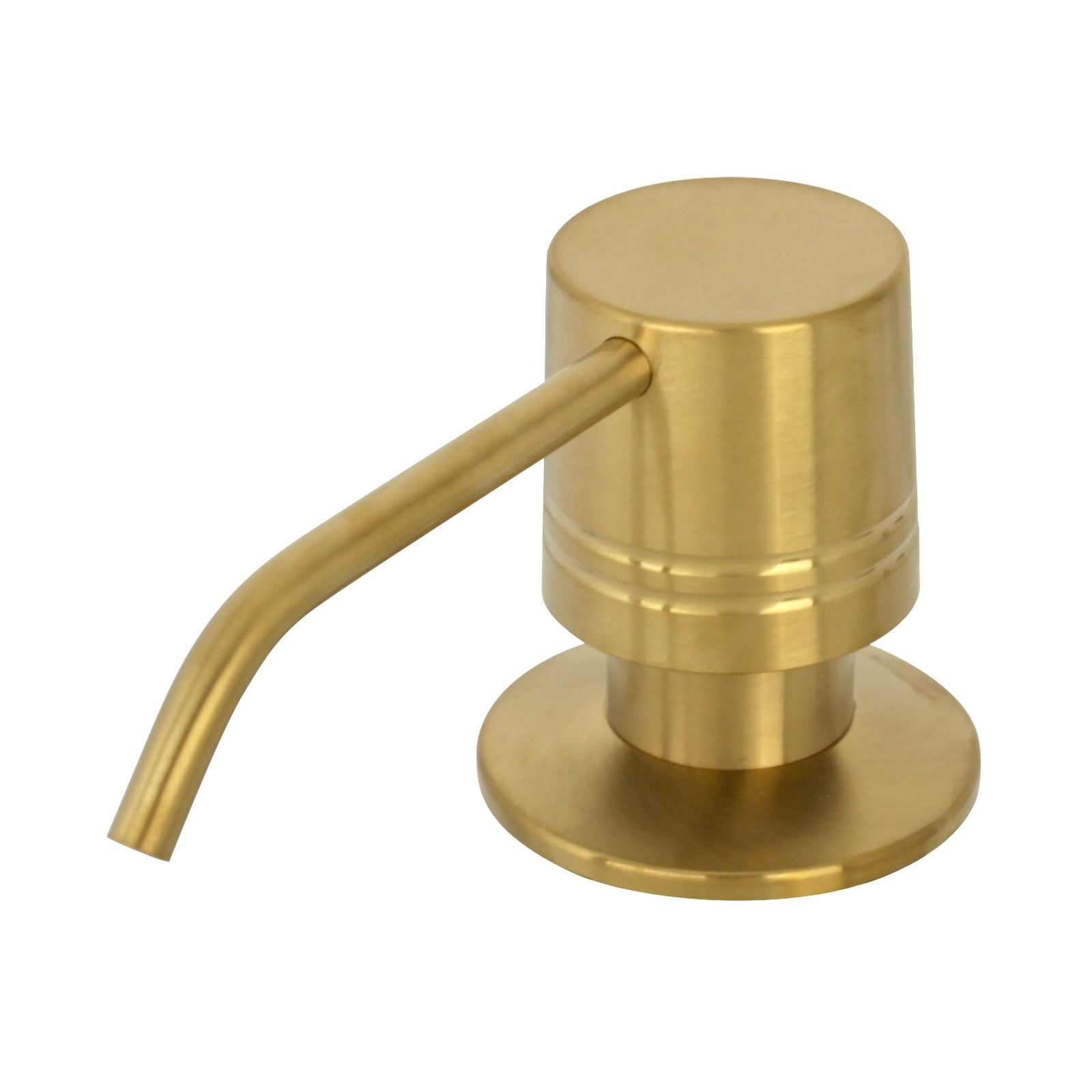 Built in Copper Soap Dispenser Refill from Top with 17 OZ Bottle - 3 ...