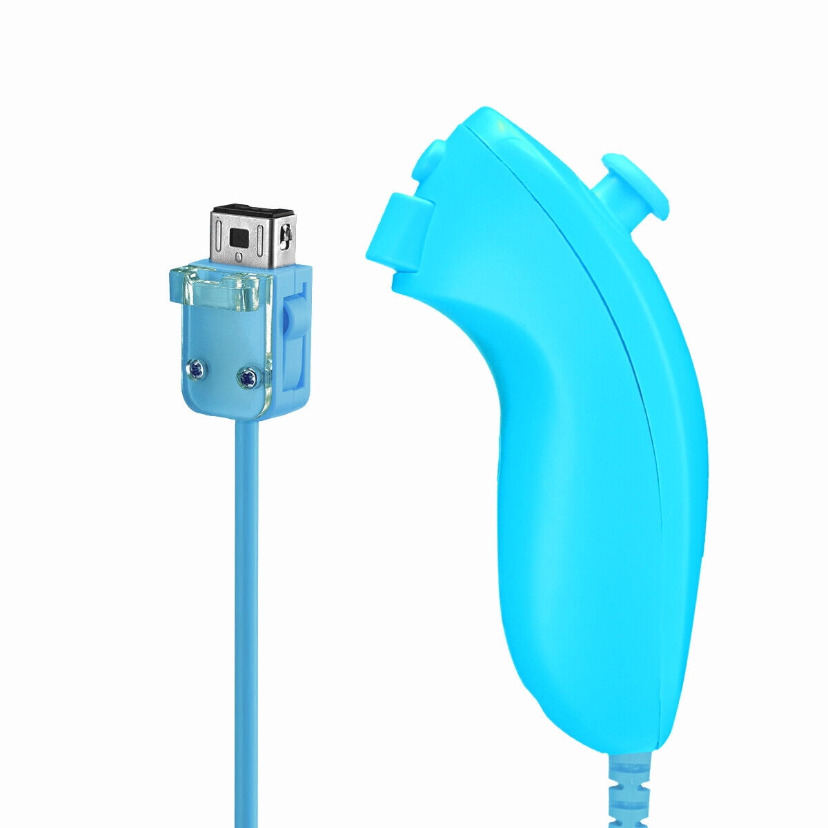 Built in Motion Plus Remote Controller & Nunchuck + Case for Nintendo Wii/Wii U - Walmart.com