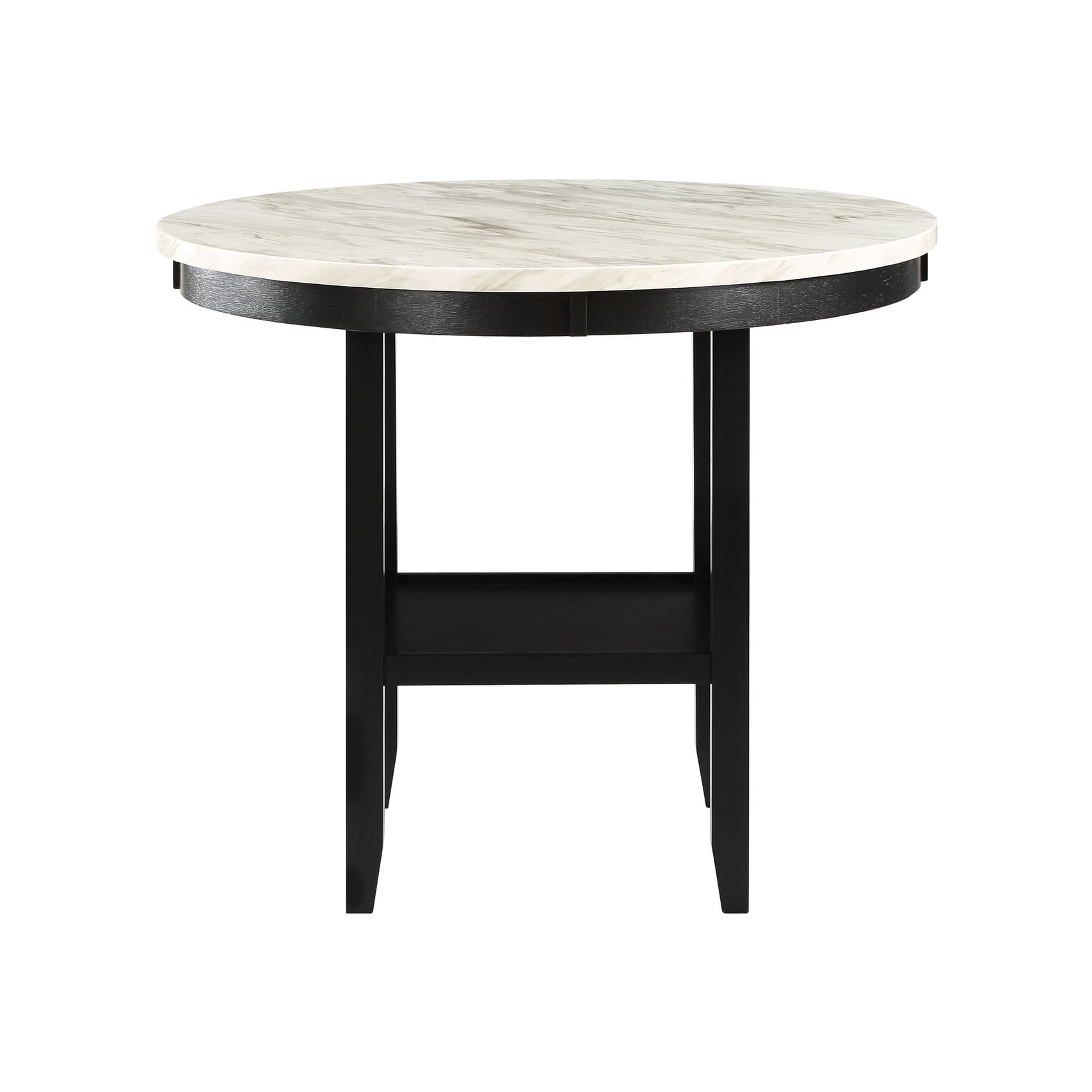 Built - in Storage Feature - Utilize a Bar Table with Antique White ...