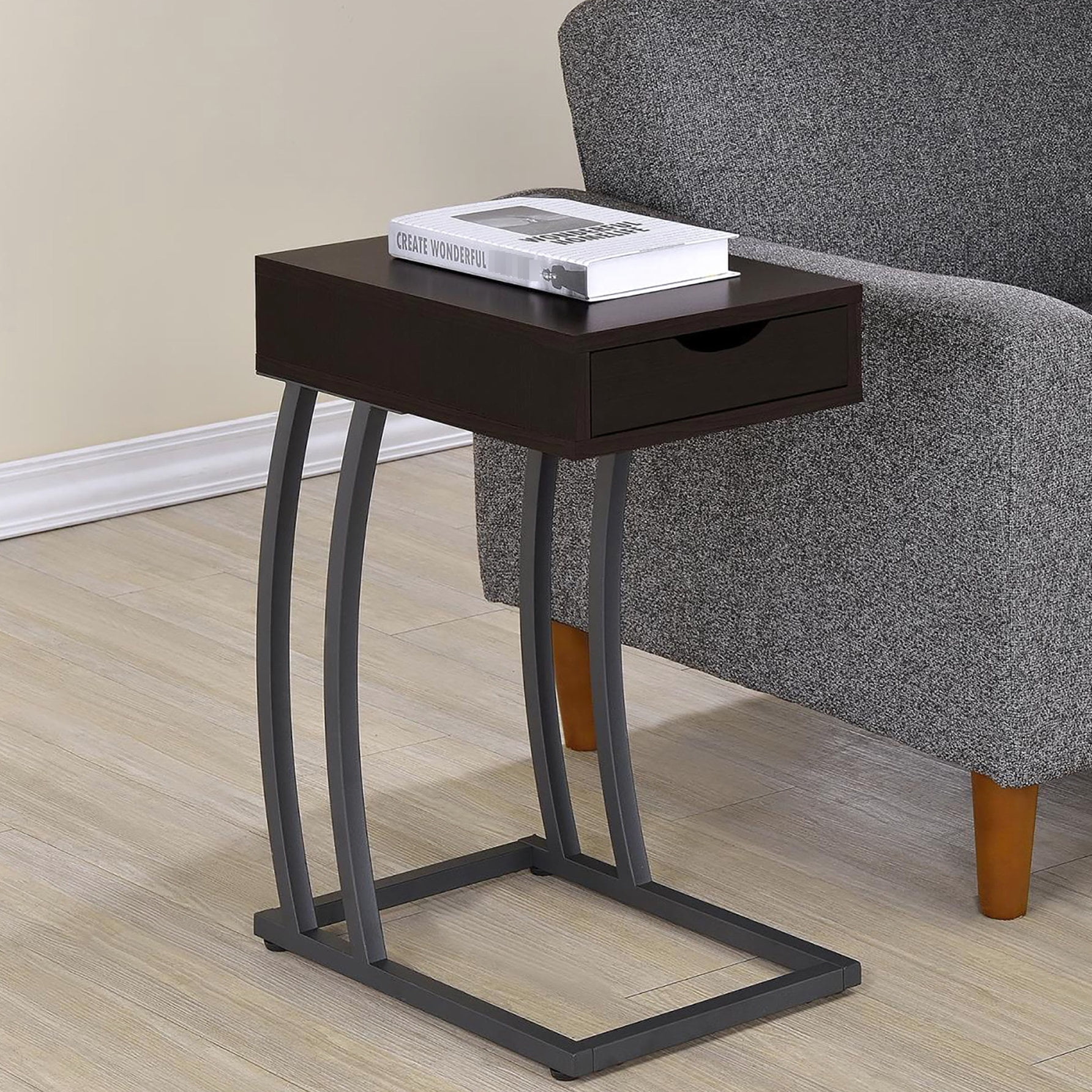 Built-in USB & Storage Drawer / For Devices & Clutter in Living Room ...