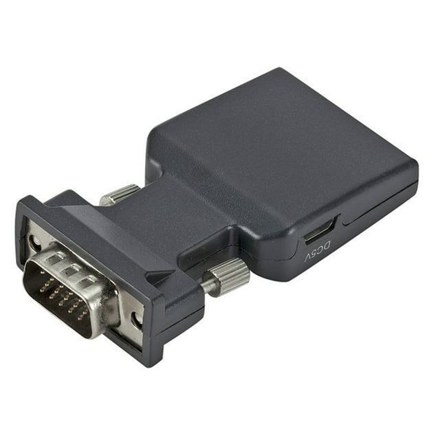 Built-in VGA Input To HDMI Output Adapter with Audio Male VGA to Female ...
