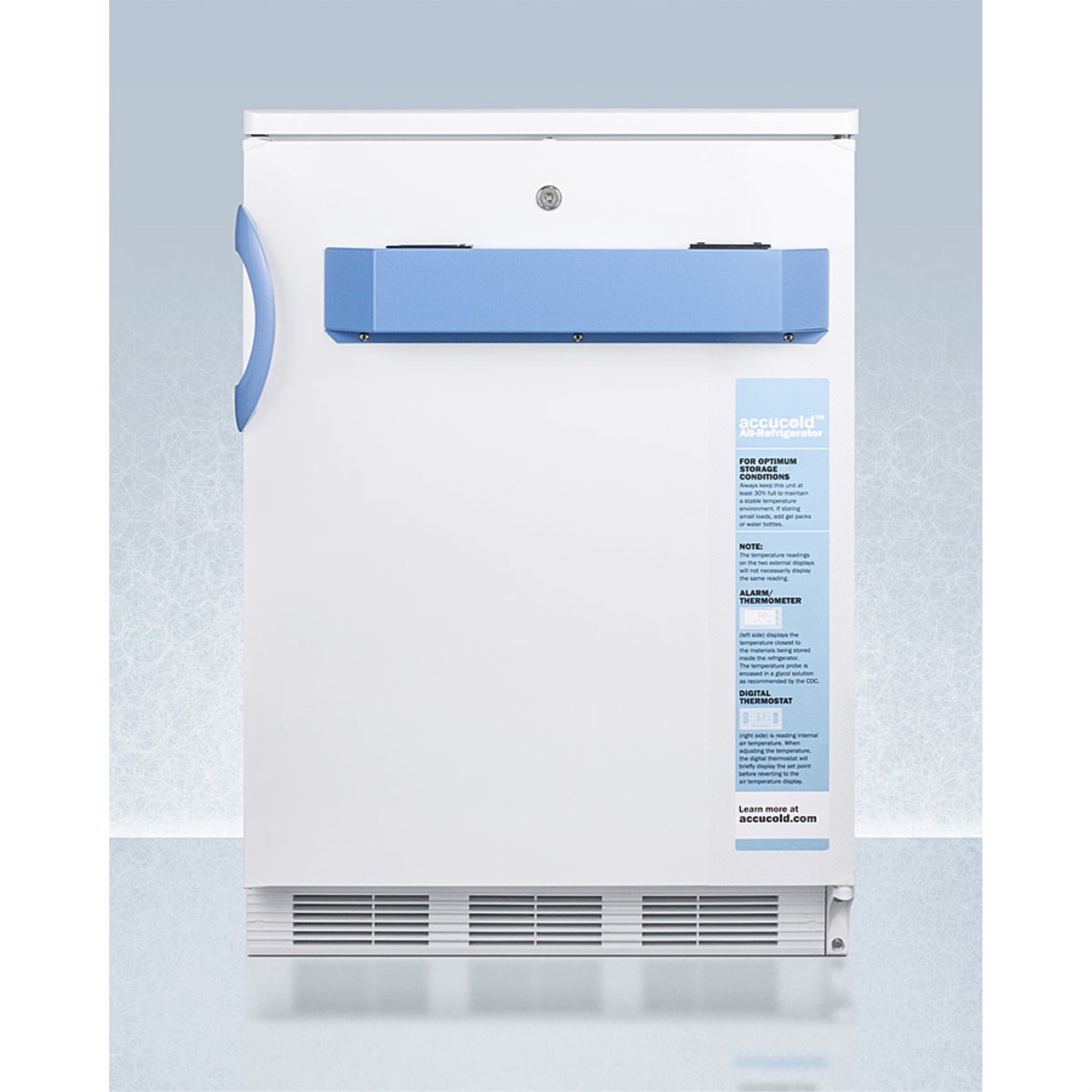 Built-in undercounter auto defrost medical/scientific all-refrigerator ...