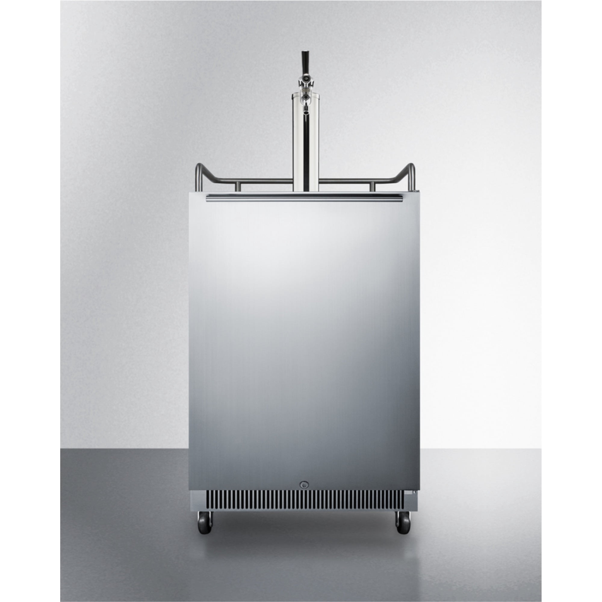 Built-in undercounter frost-free beer dispenser with stainless steel ...