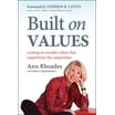 Built on Values: Creating an Enviable Culture That Outperforms the ...