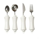 Built up handle utensils, straight, complete set - Walmart.com
