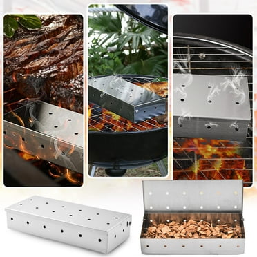 Weber Universal Stainless Steel Smoker Box - Walmart.com