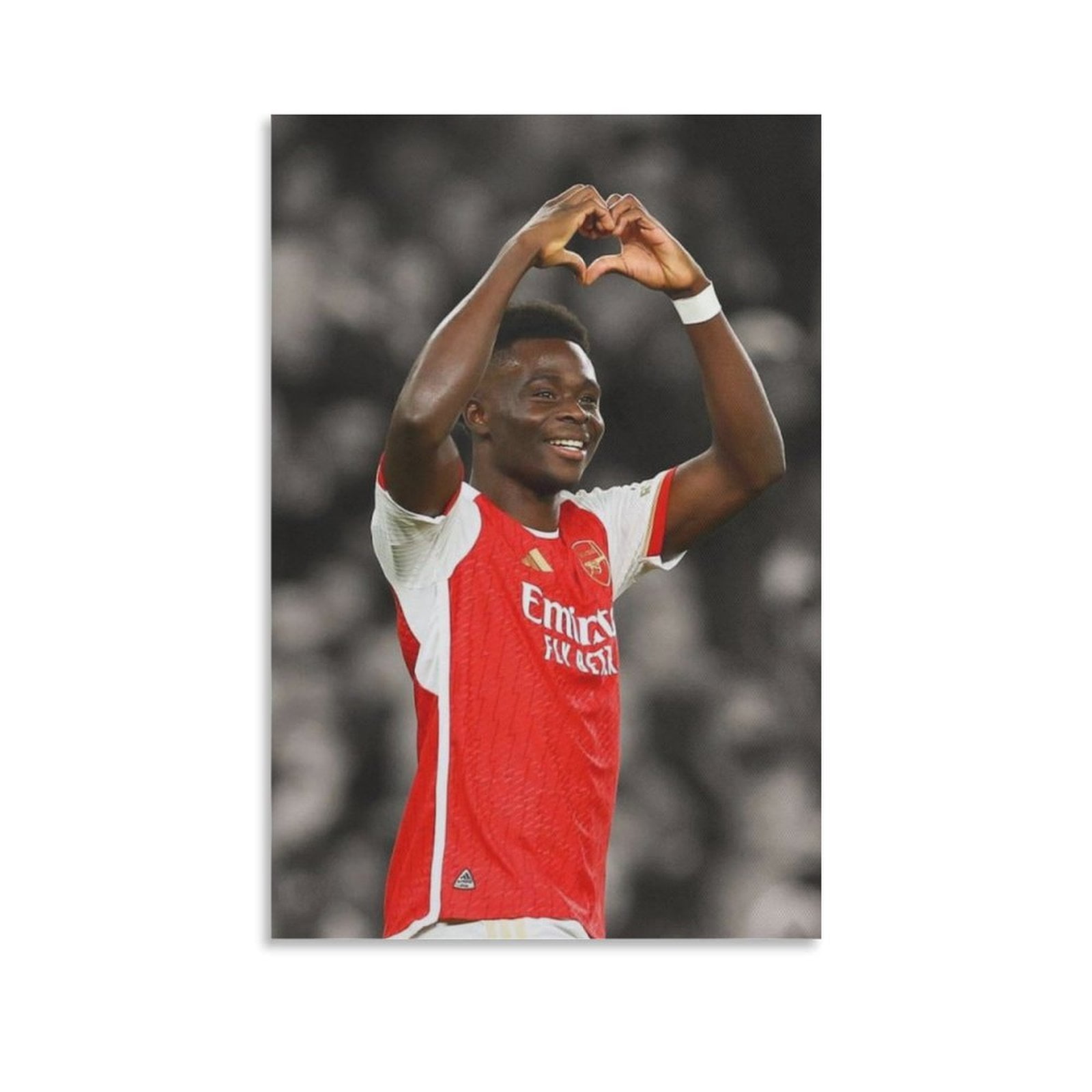 Bukayo Saka Canvas Poster Poster Cool Artworks Painting Wall Art Canvas ...