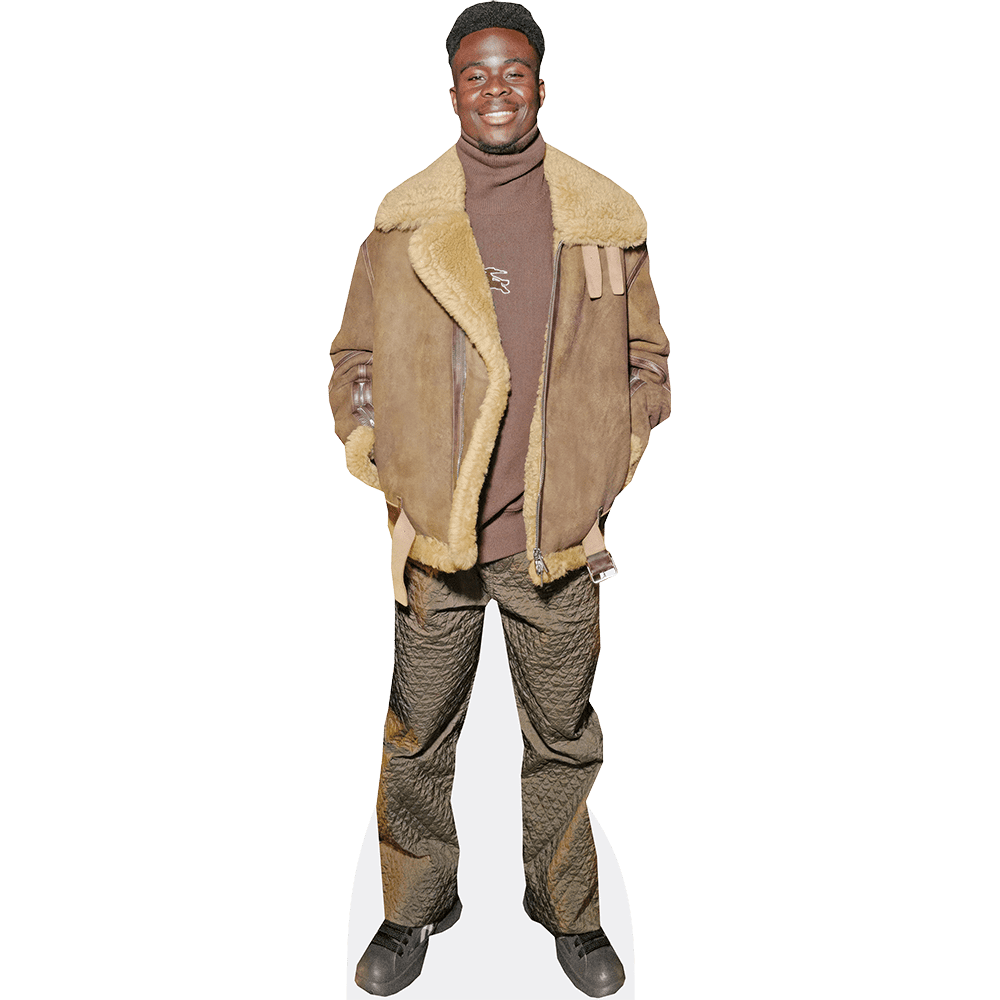 Bukayo Saka (Casual) Mini Size Cutout. Standee. - Walmart.com