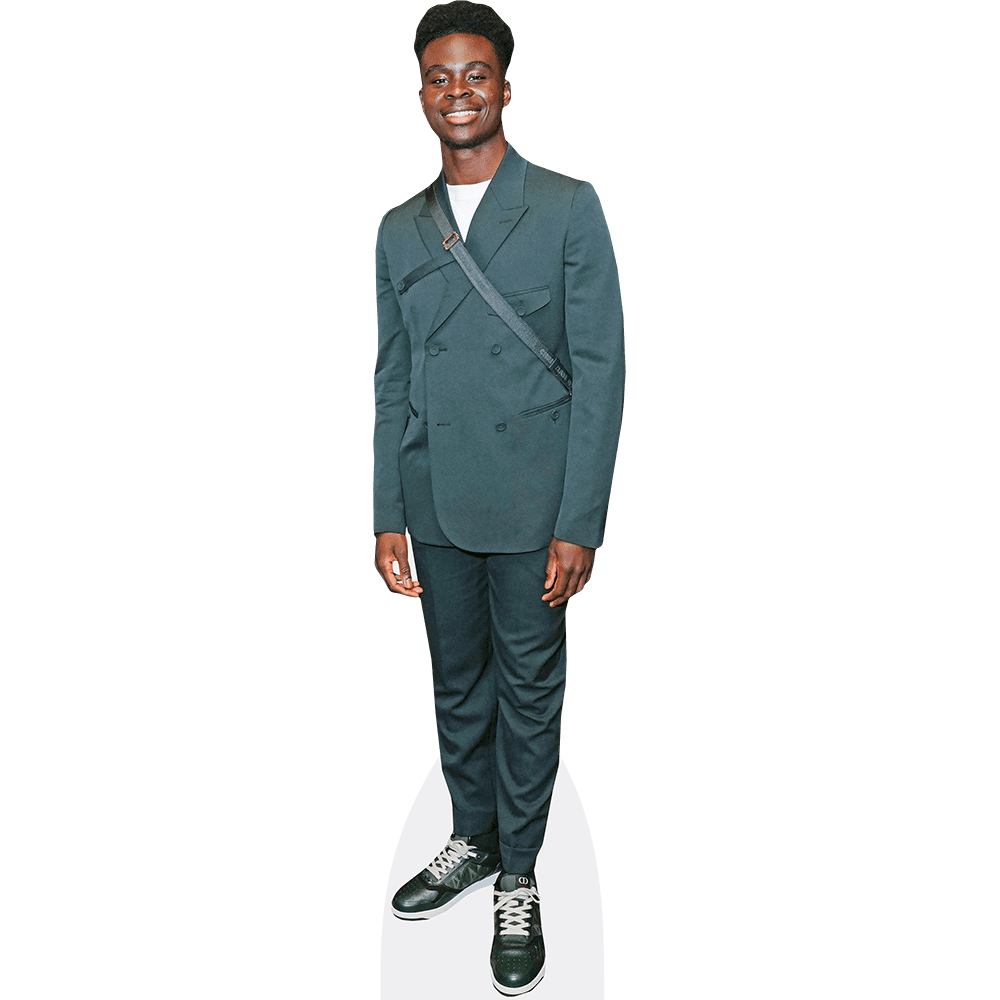 Bukayo Saka (Green Suit) Mini Size Cutout. Standee. - Walmart.com