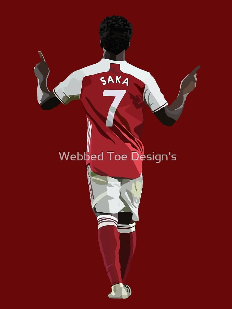 Bukayo Saka Poster Framed-unframed - Walmart.com
