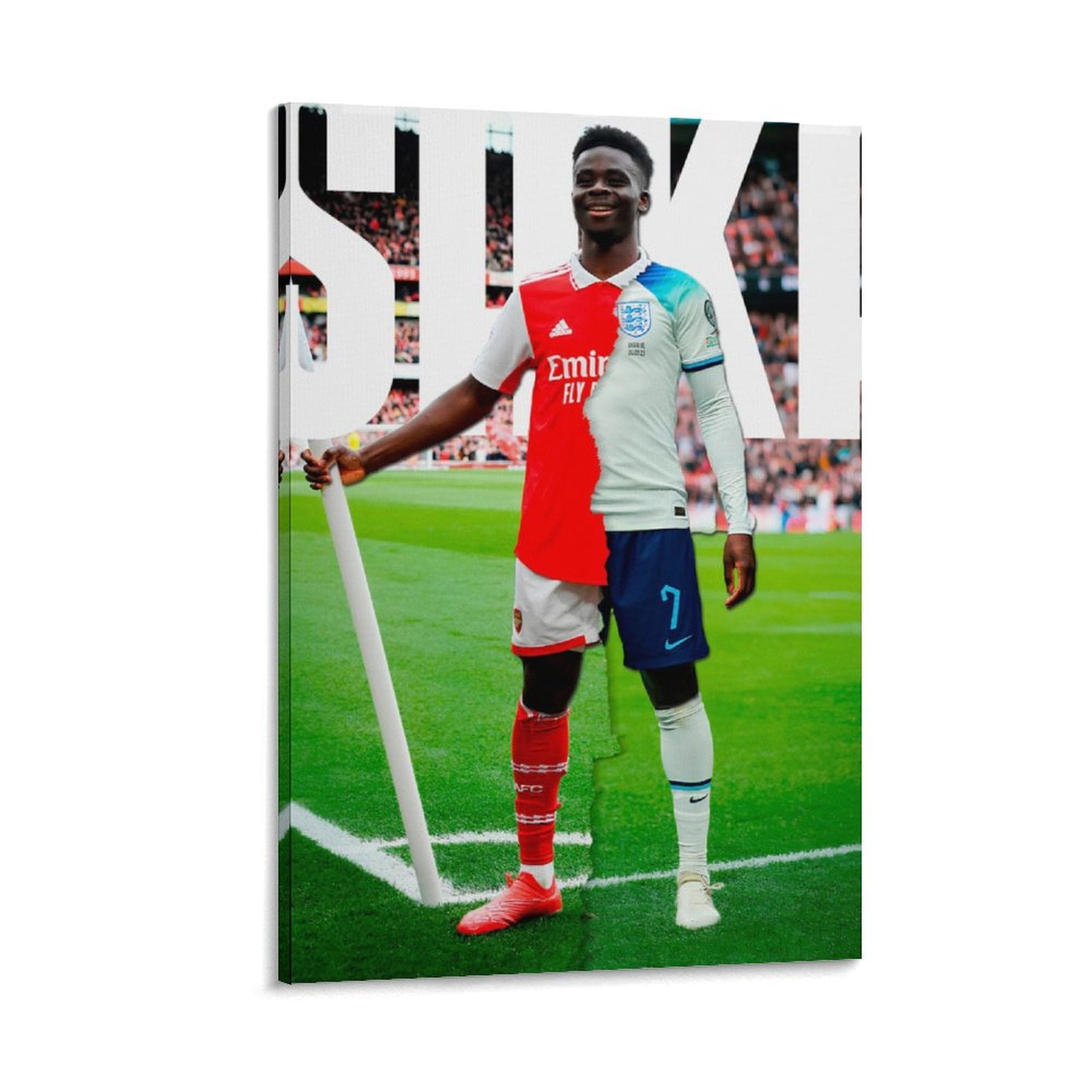Bukayo Saka Posters, England Posters, Arsenal Football Posters ...