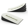 Bukihome Adjustable Heel Lift Inserts for Shoes 4 Layers Uneven Legs ...