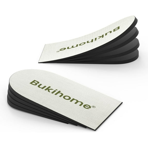 Bukihome Adjustable Heel Lift Inserts for Shoes 4 Layers Uneven Legs ...