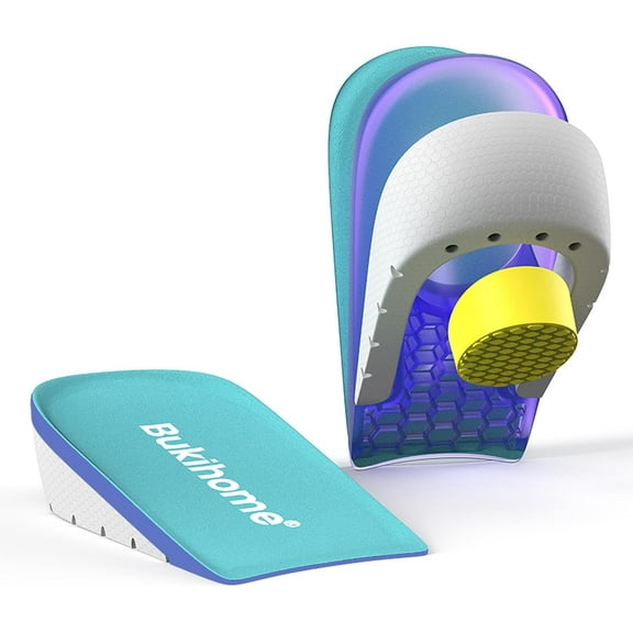 EDHITNR Height Increase Insoles for Men and Women, 3/4 Length Shoe ...