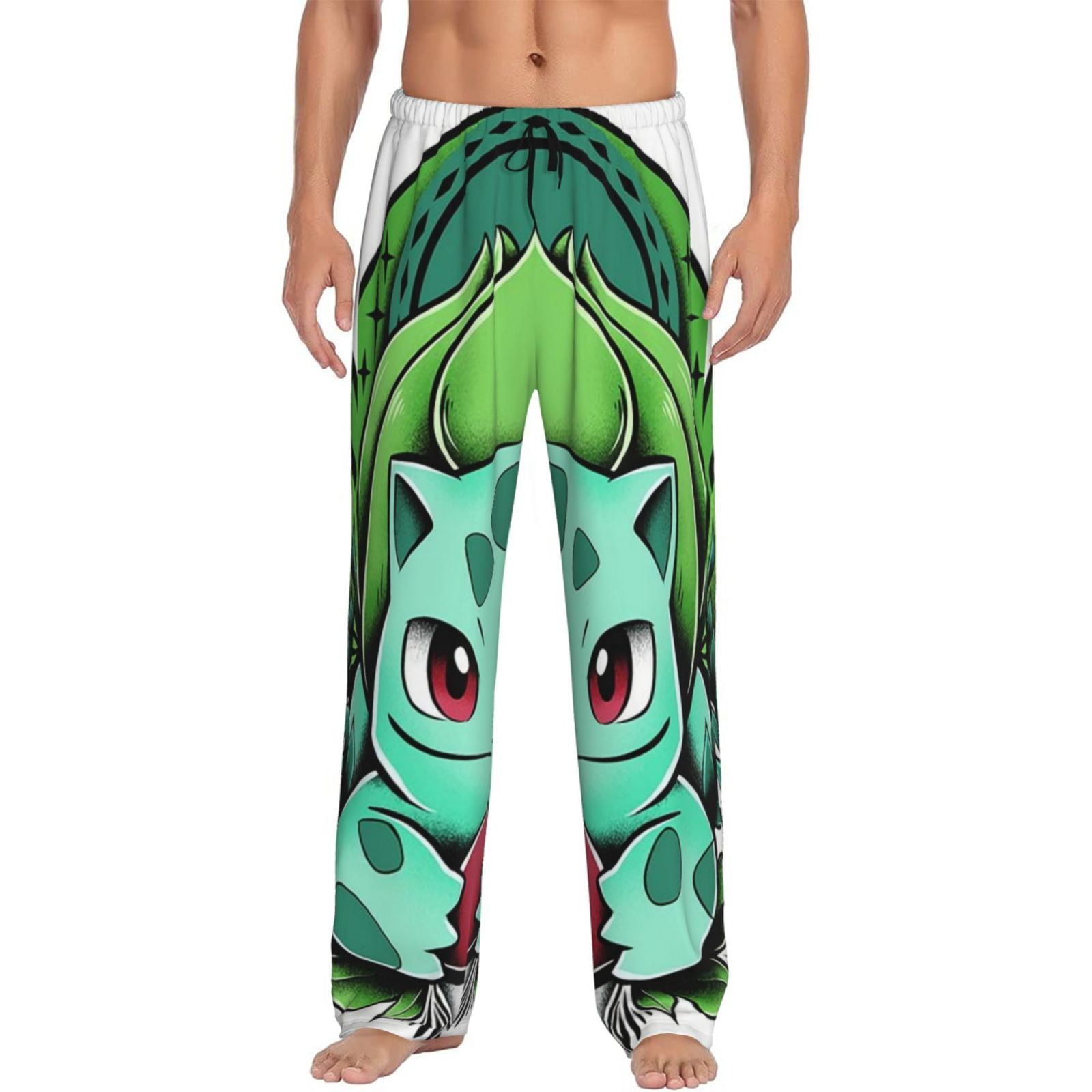 Bulb_Asaur Pants with Pockets Soft Lightweight Sweatpants Funny Pajama ...