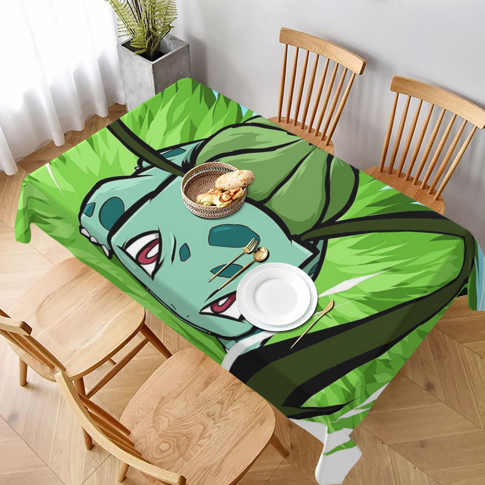 Bulb_Asaur Tablecloth for Kitchen Dinning Party Stylish Table Cloth ...