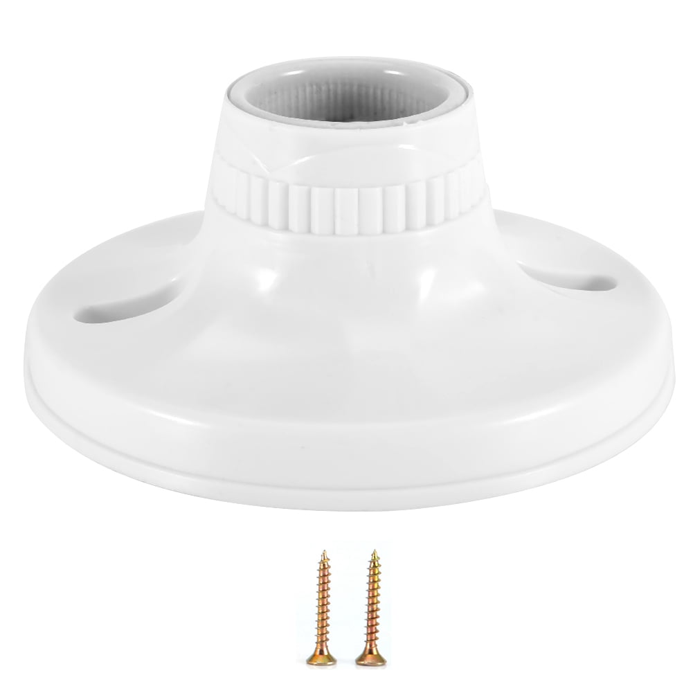 Bulb Base LED E27 Thread Ceramic Plastic Engineering Lamp Head Holder ...