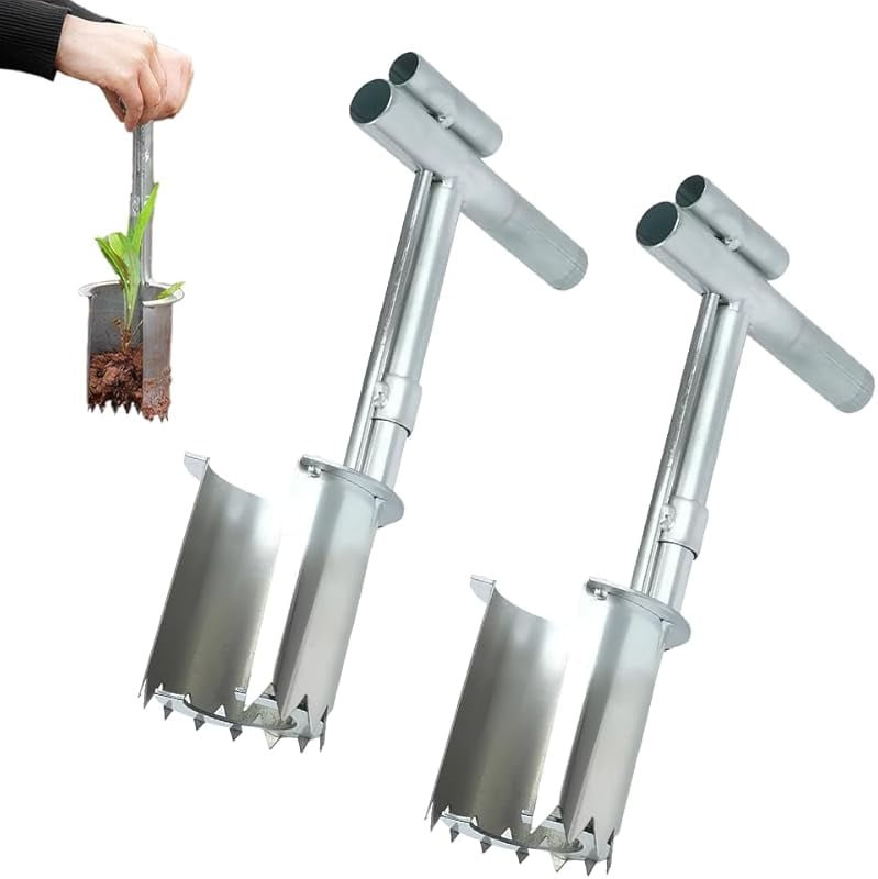 Bulb Planter Tool, 2025 New Heavy-Duty Sharp-Tip Plant and Fruit Tree ...