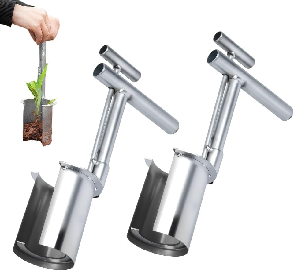 Bulb Planter Tool, 2025 New Plant and Fruit Tree Seedling Transplanter ...