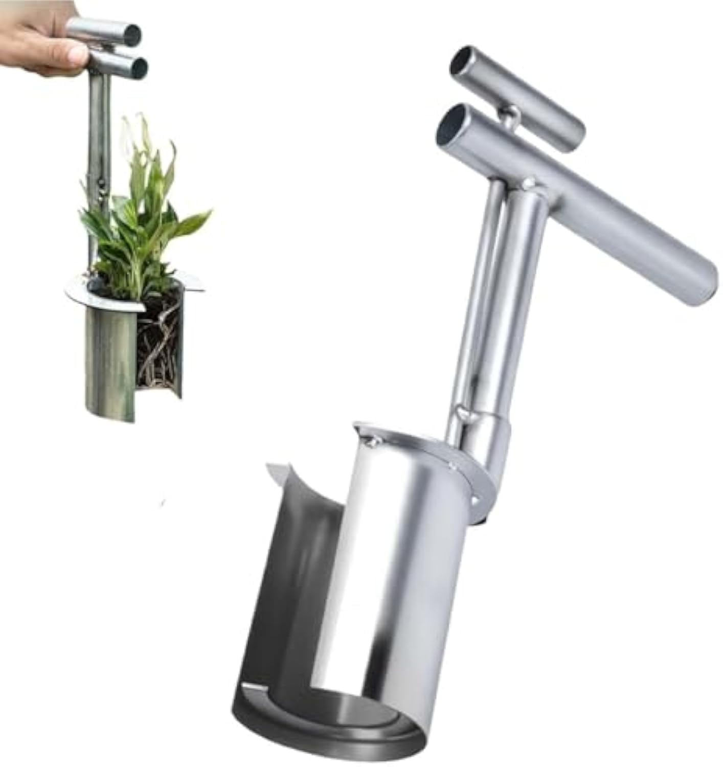 Bulb Planter Tool, 2025 New Stainless Steel Small Seed Planting Tool ...