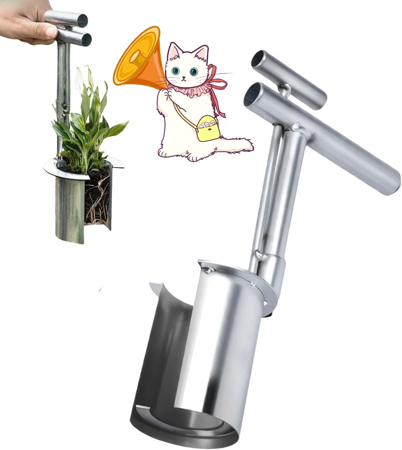 Bulb Planter Tool, 2025 Upgrade Gardening Bulb Transplanter, Plant and ...