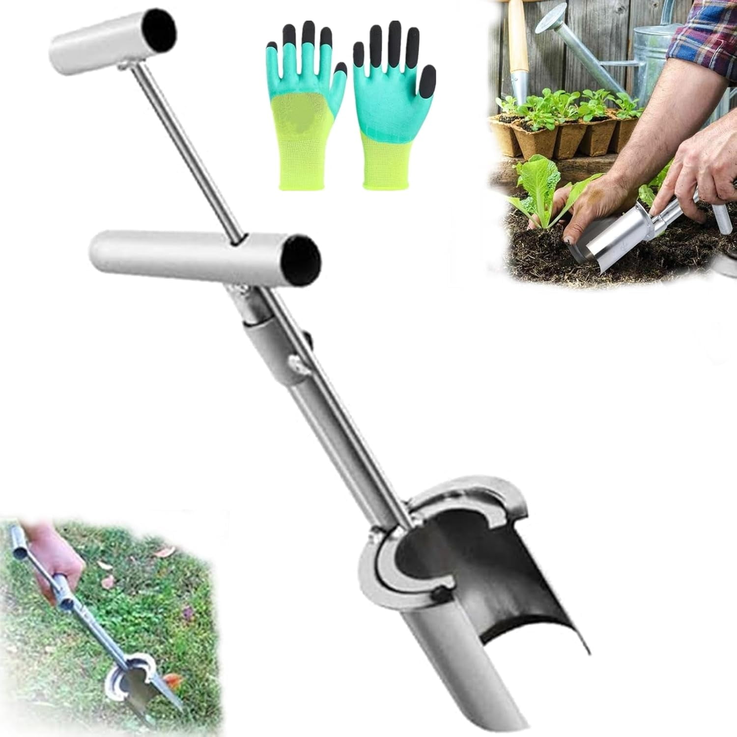 Bulb Planter Tool,2025 Upgrade Plant and Fruit Tree Seedling ...