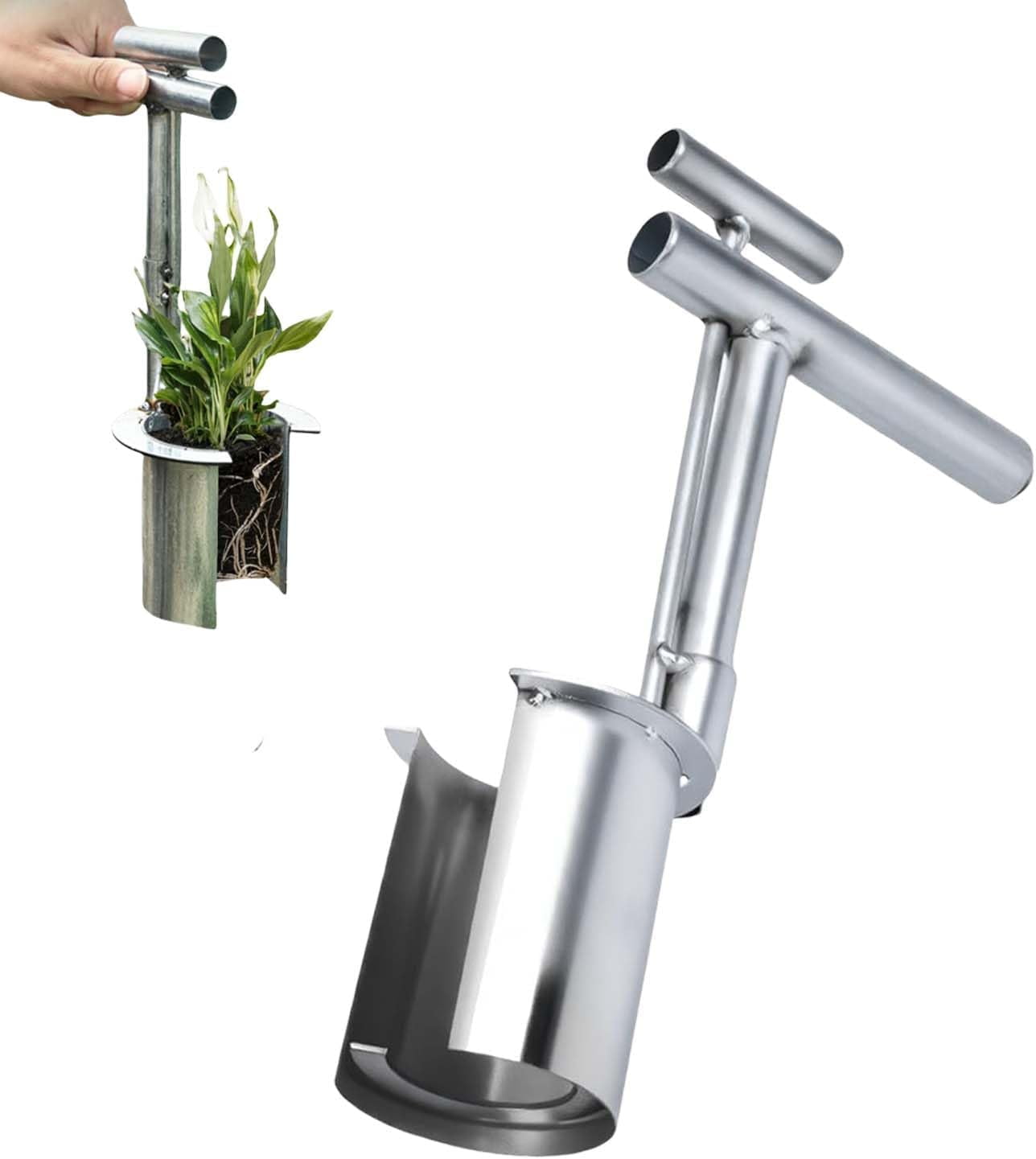 Bulb Planter Tool, Plant and Fruit Tree Seedling Transplanter, Heavy ...