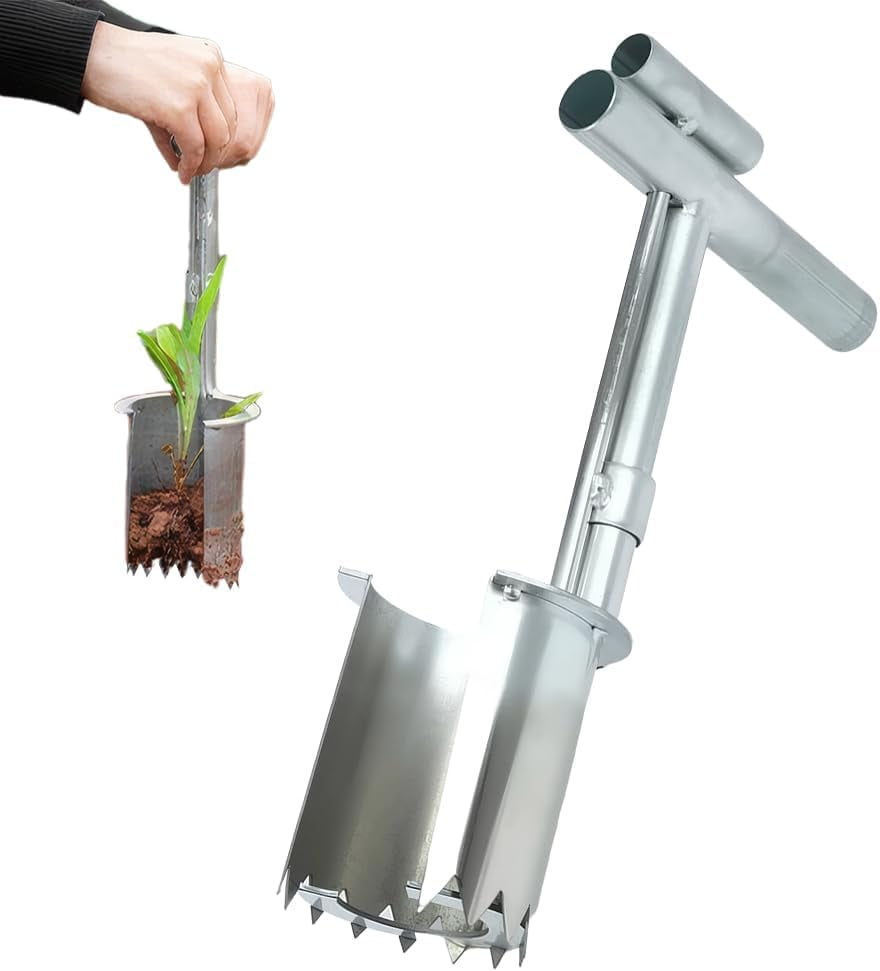 Bulb Planter Tool Stainless Steel, 2025 New Garden Seedling ...