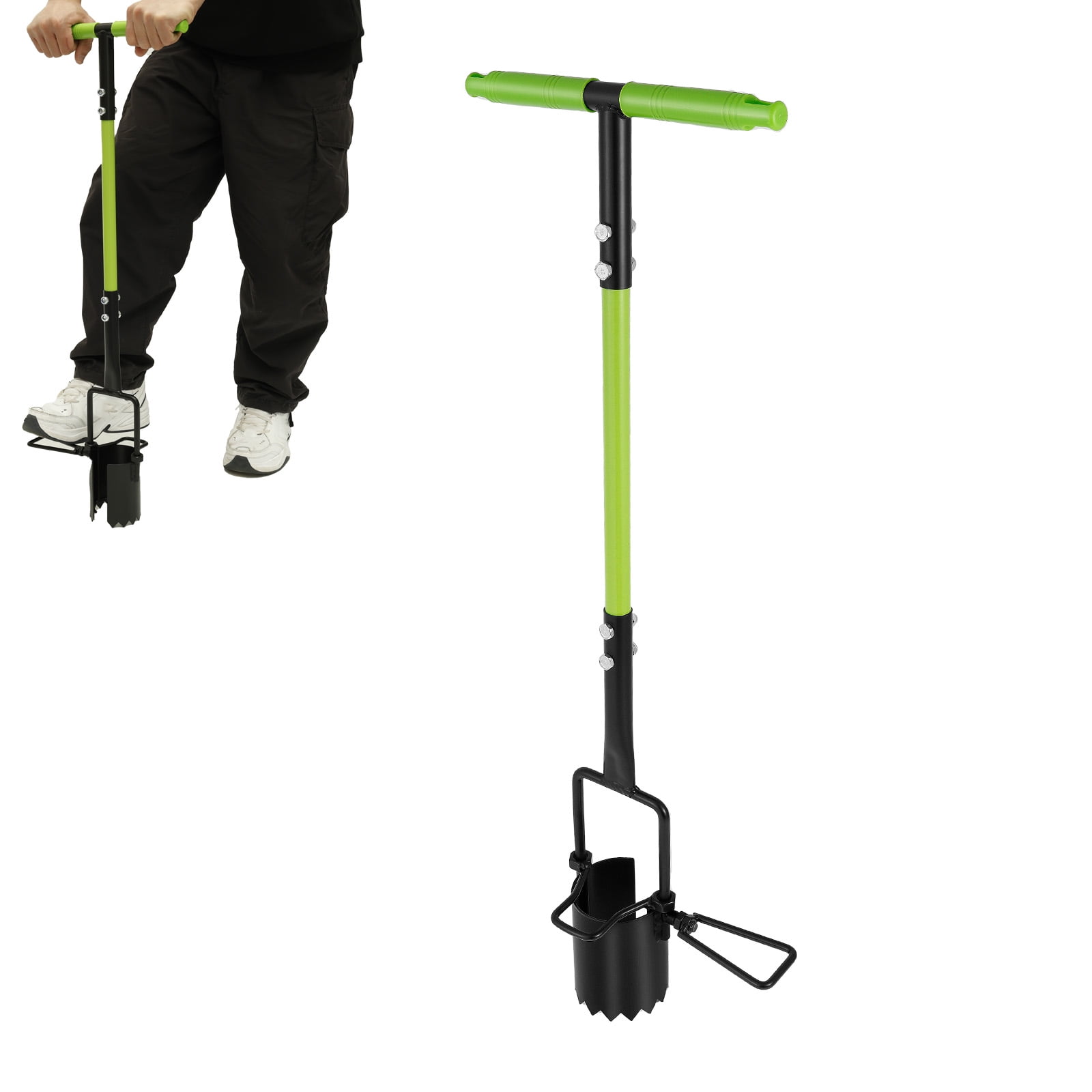 Bulb Planting Tool Serrated Base Seedling Transplanter T Long Handle ...