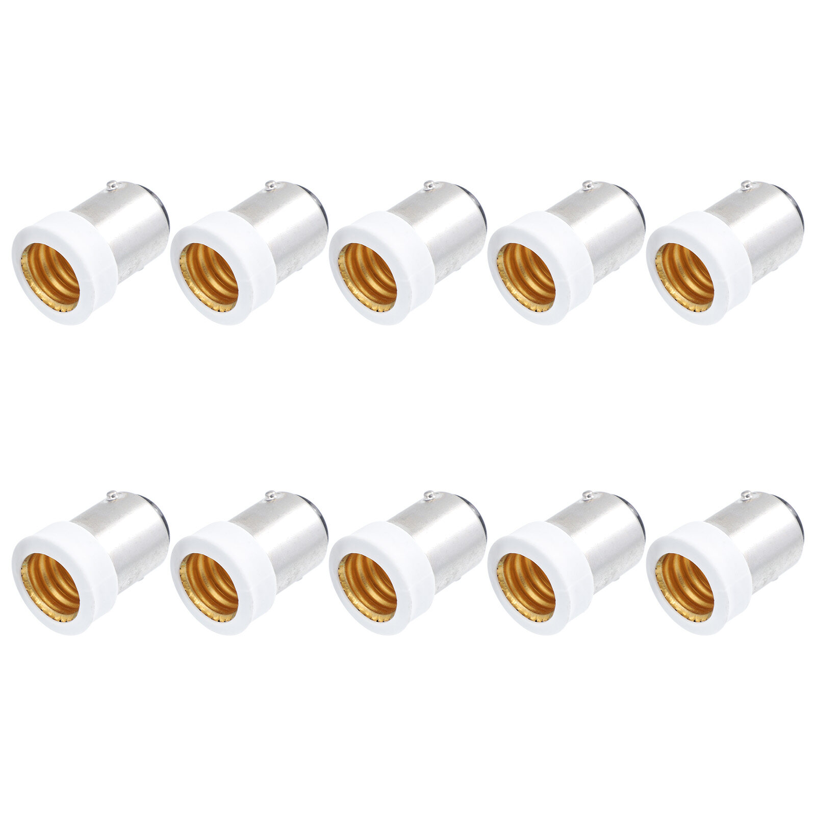 Bulb Socket Light Changer Lamp Adapter 10 Pcs Lampholder Converter LED ...