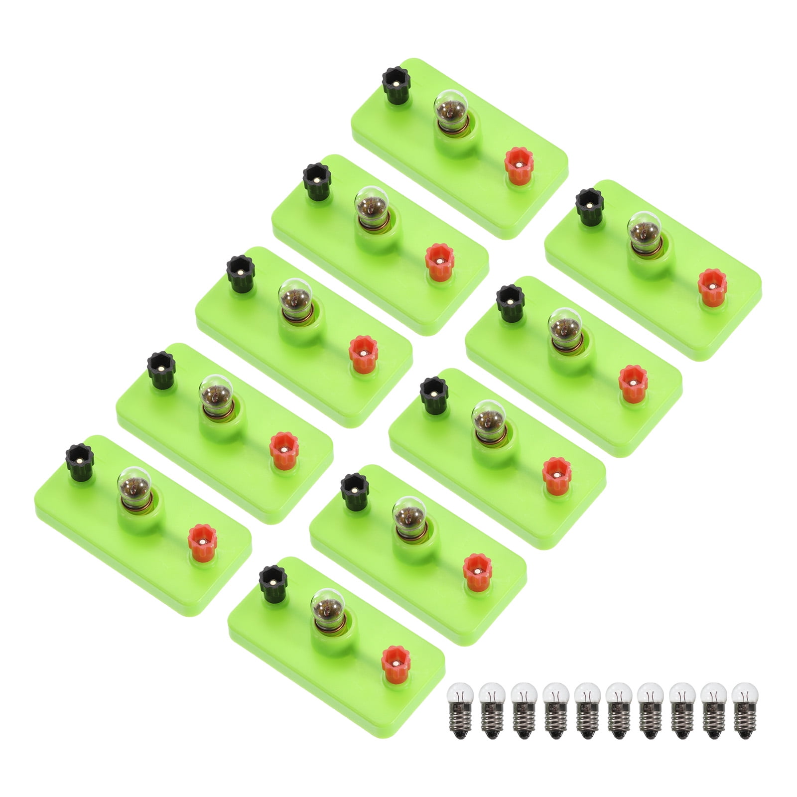 Bulb Socket with 1.5V Bulb, 20 Pcs Mini Bulb Holder Lamp Base DIY Light ...