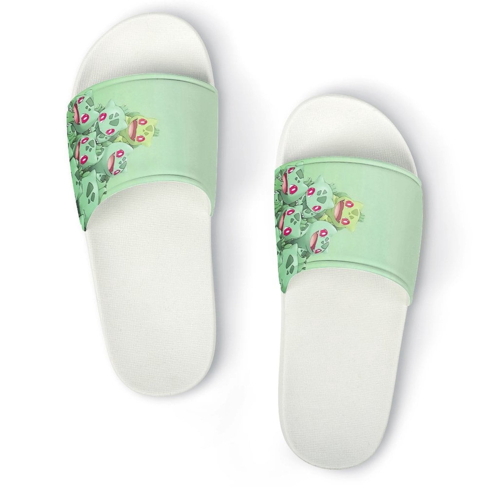 Bulba-saur House Slides Non Slip Quick Drying Shower Sandals Bathroom ...