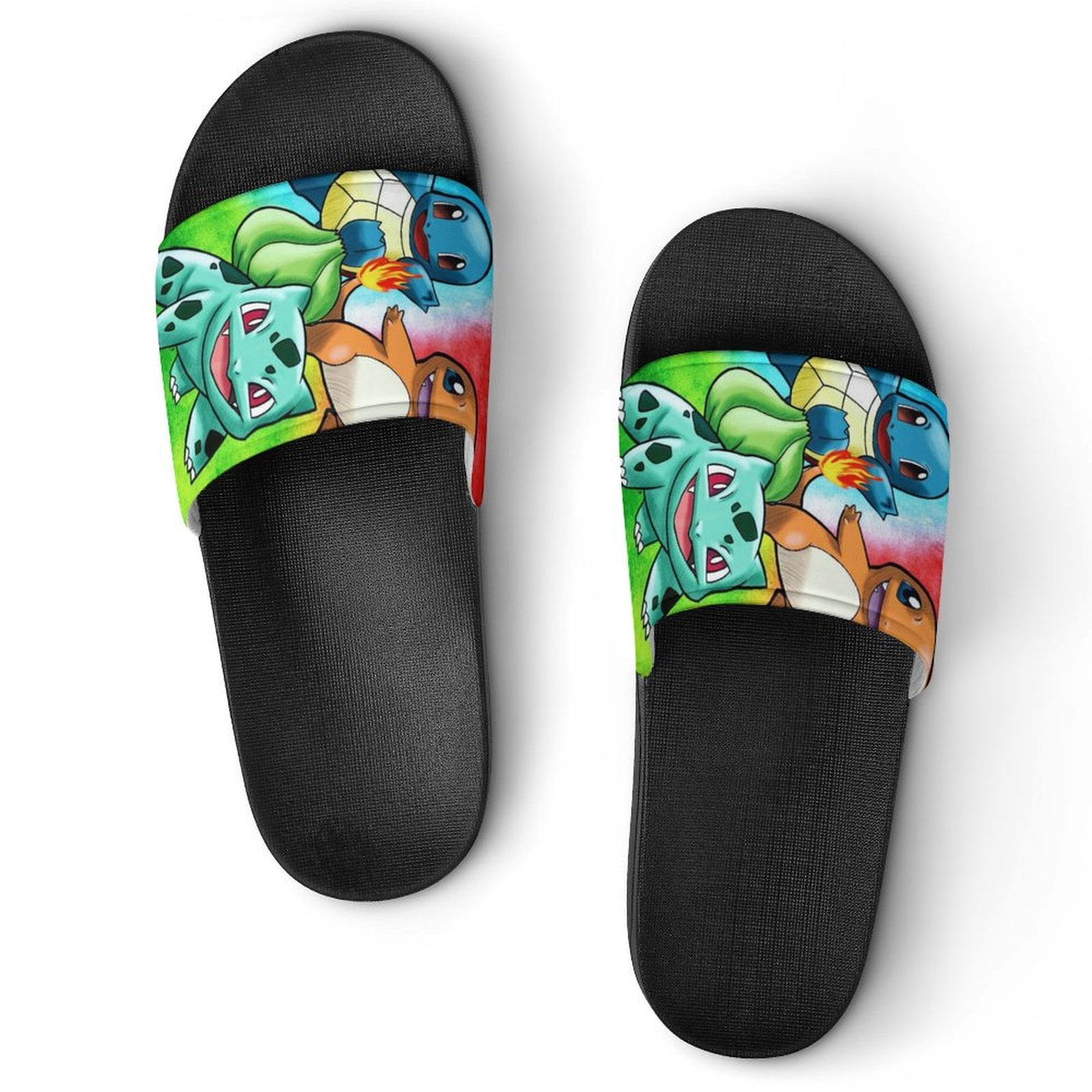 Bulba-saur House Slides Non Slip Quick Drying Shower Sandals Bathroom ...