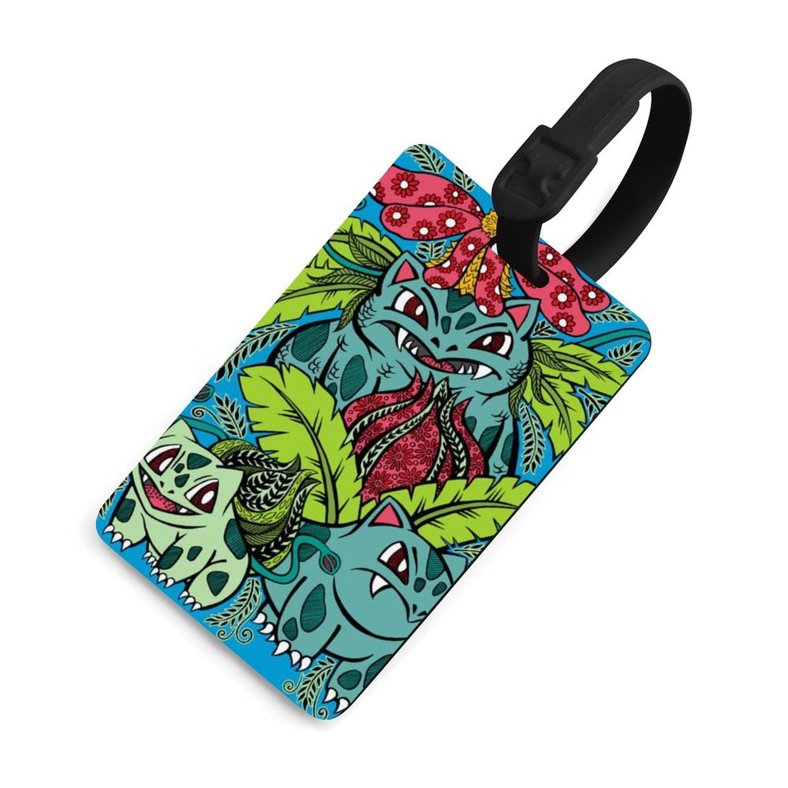 Bulba-saur Luggage Tag for Suitcases Bag Baggage Travel Tags ...