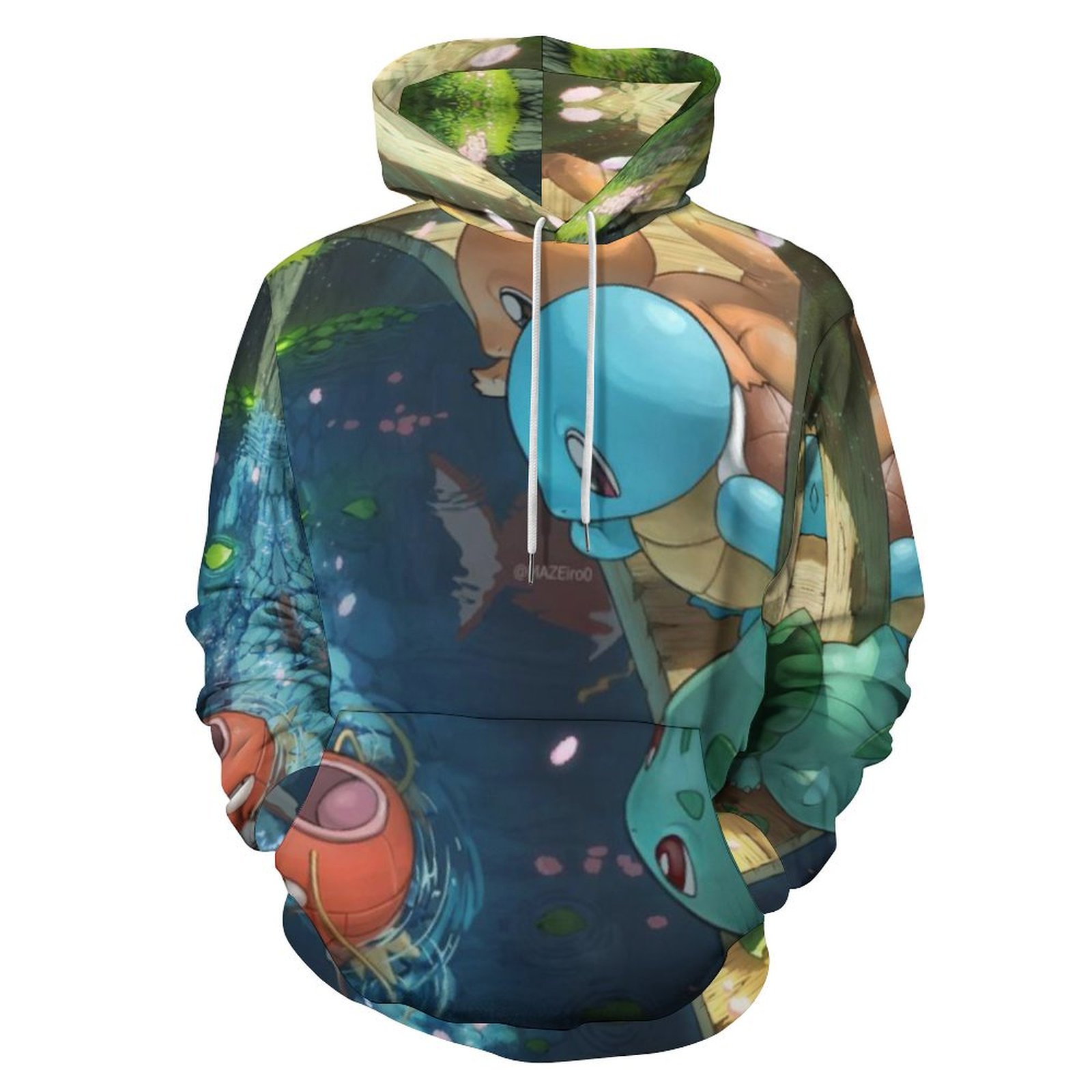 Bulba-saur Sweatshirts Hoodie 3D Print Hoodie for Men and Women ...
