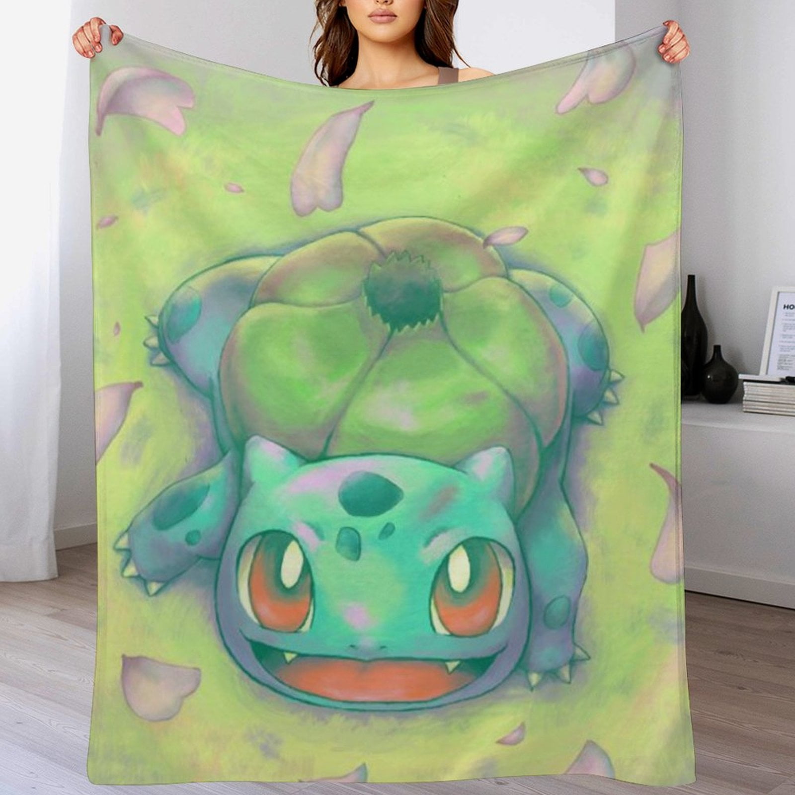 Bulbasaur Blanket Super Soft Throw Blanket Lightweight Blanket for Men ...