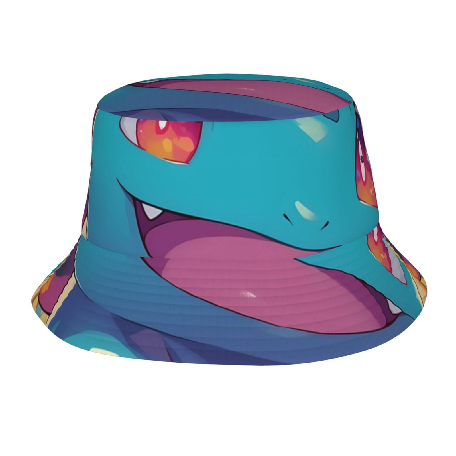 Bulbasaur Bucket Hat Beach Sun Hat For Women Men, Beach Caps Reversible ...