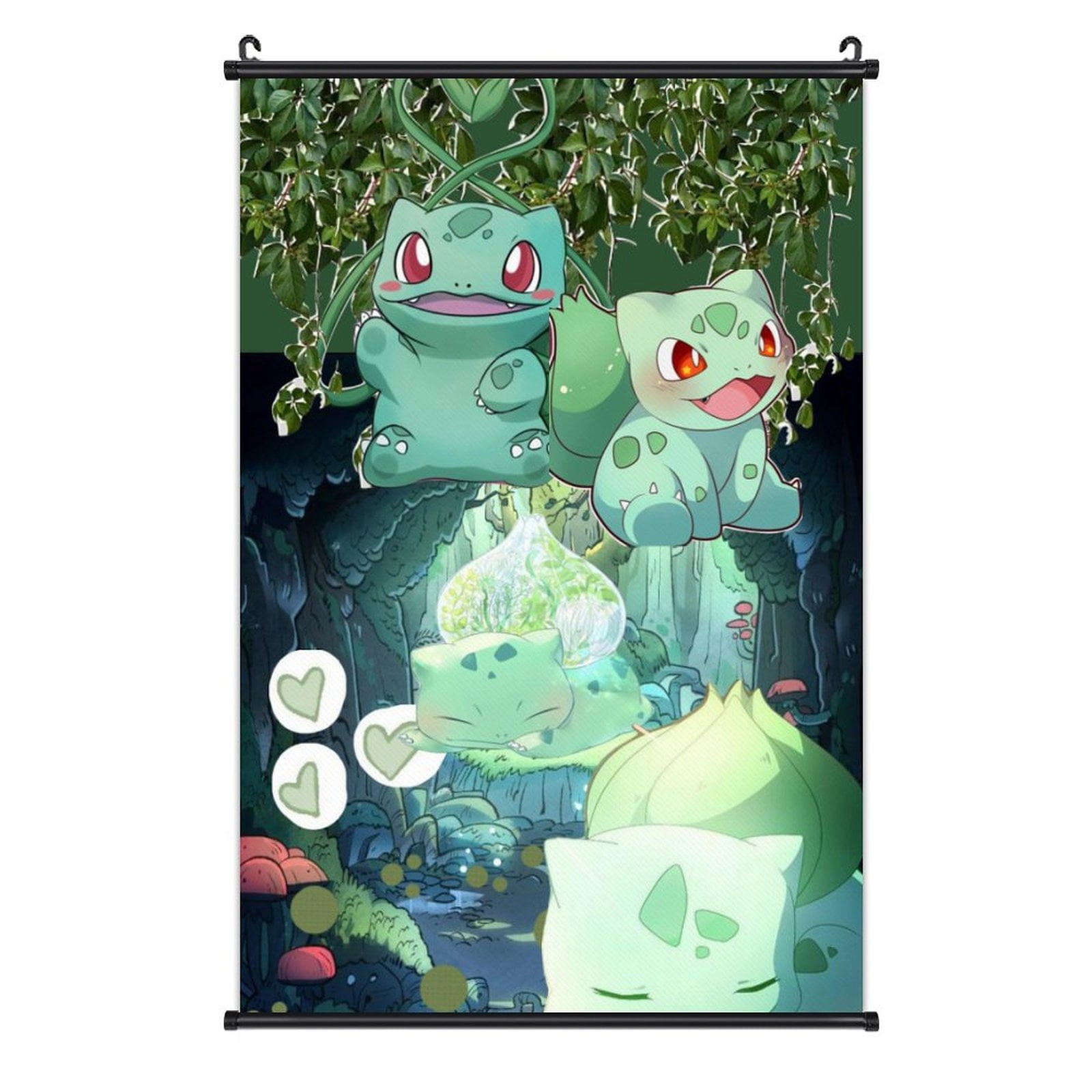 Bulbasaur Canvas Wall Poster: Ideal Gift for Pokémon - Loving Teens ...