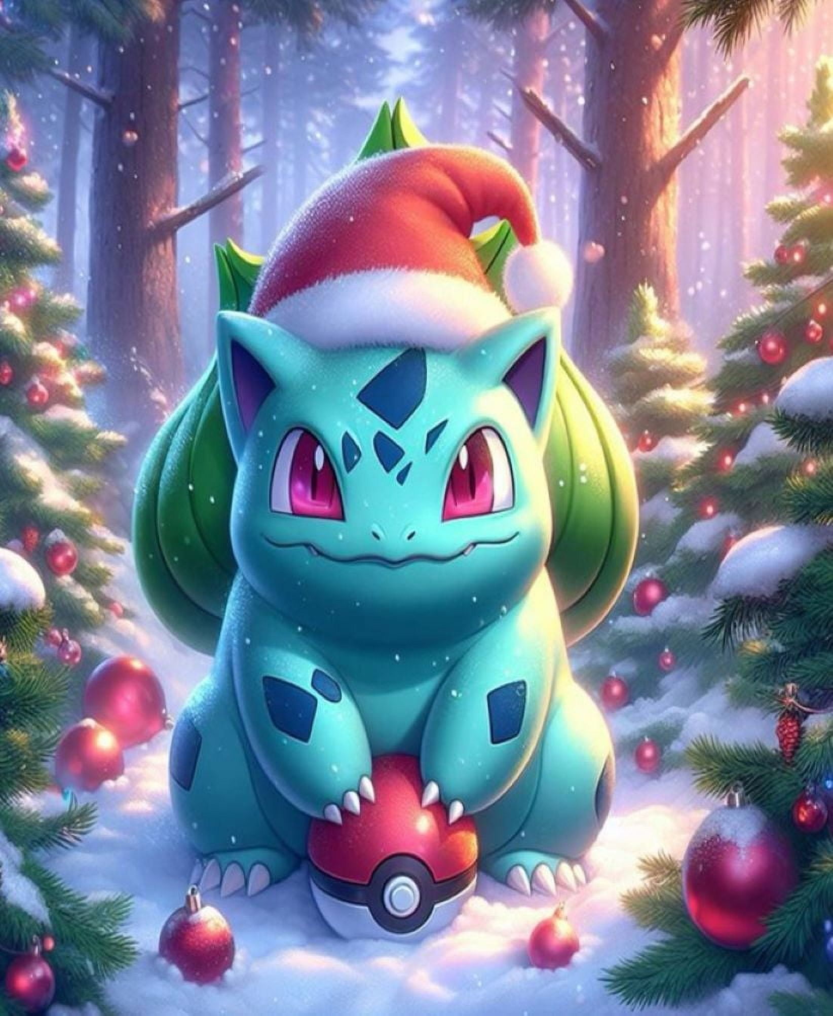 Bulbasaur Diamond Painting Kits for Adults, Diamond Art Pikachu 5D DIY ...