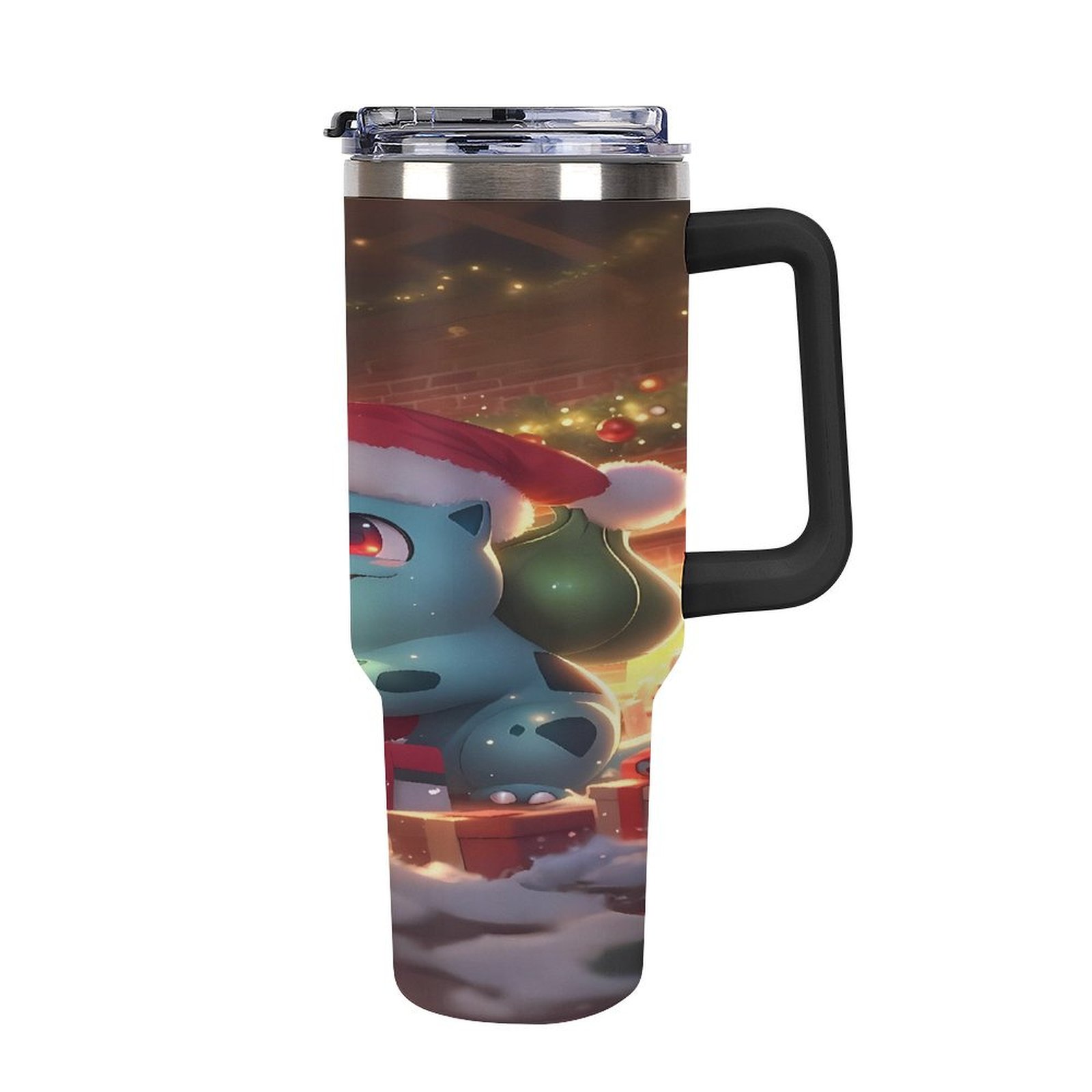 Bulbasaur Large Capacity Car Cup, 40oz Stainless Steel Travel Mug With ...