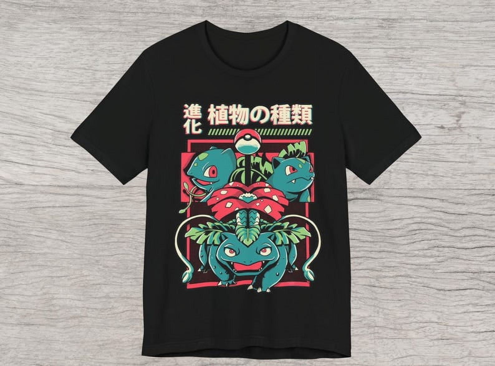 Bulbasaur Shirt Pikachu Shirt Pokemon Anime Shirt Pikachu Anime T Shirt ...