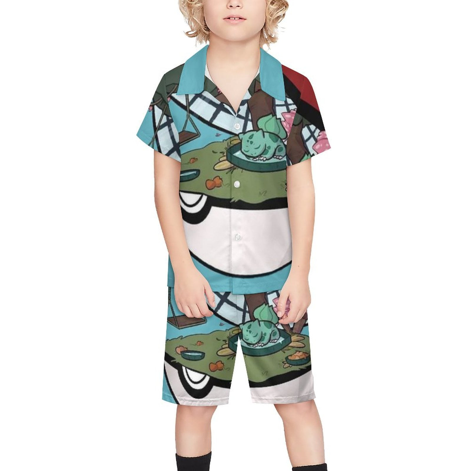 Bulbasaur Swim Trunks Anime Cute for Boys Gift 3-4T Bulbasaur Merch ...