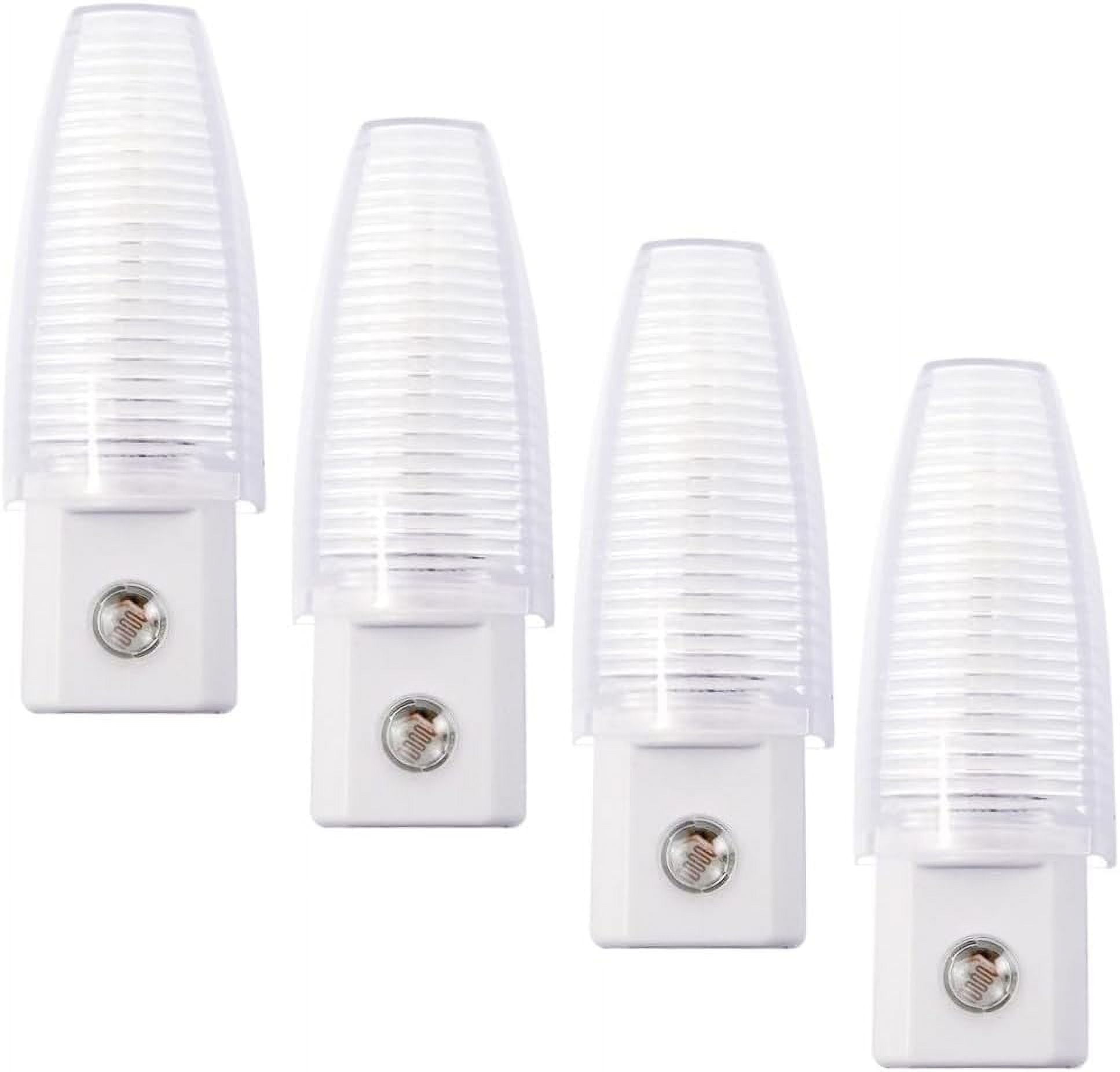 Dusk To Dawn Sensor LED Night Lights Plug In Wall - 5000K Daylight Auto ...