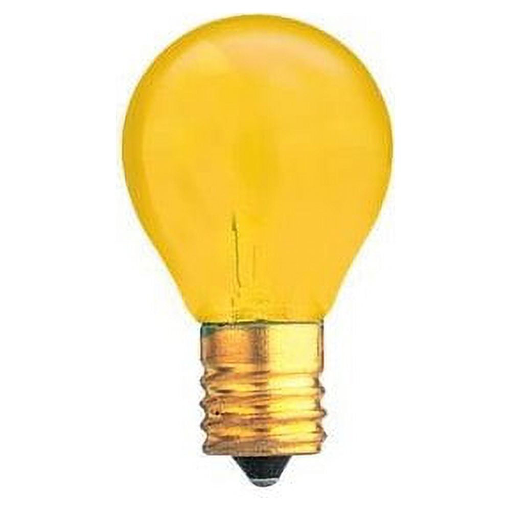 Bulbrite 10S11TY - 10W S11 TRANSPARENT YELLOW E17 130V - Walmart ...
