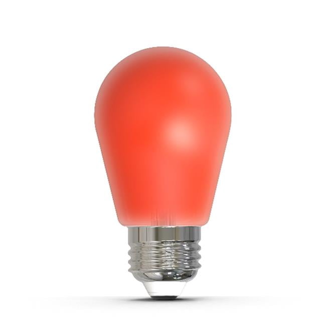 Bulbrite 862318 2.5W Dimmable S14 Shape Ceramic Red Filament LED Bulb ...