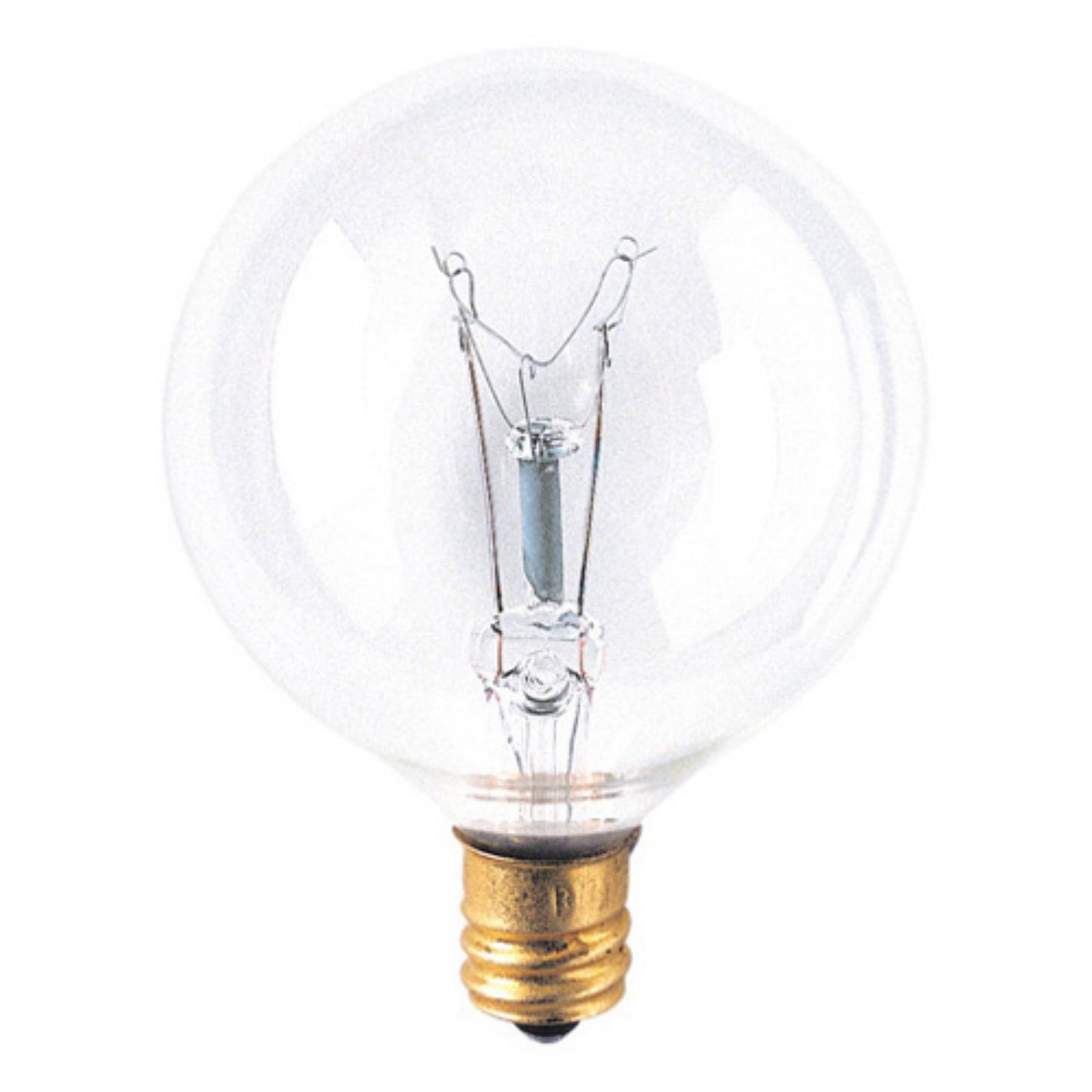 Bulbrite 311060 - 60G16CL3 G16 5 Decor Globe Light Bulb - Walmart.com